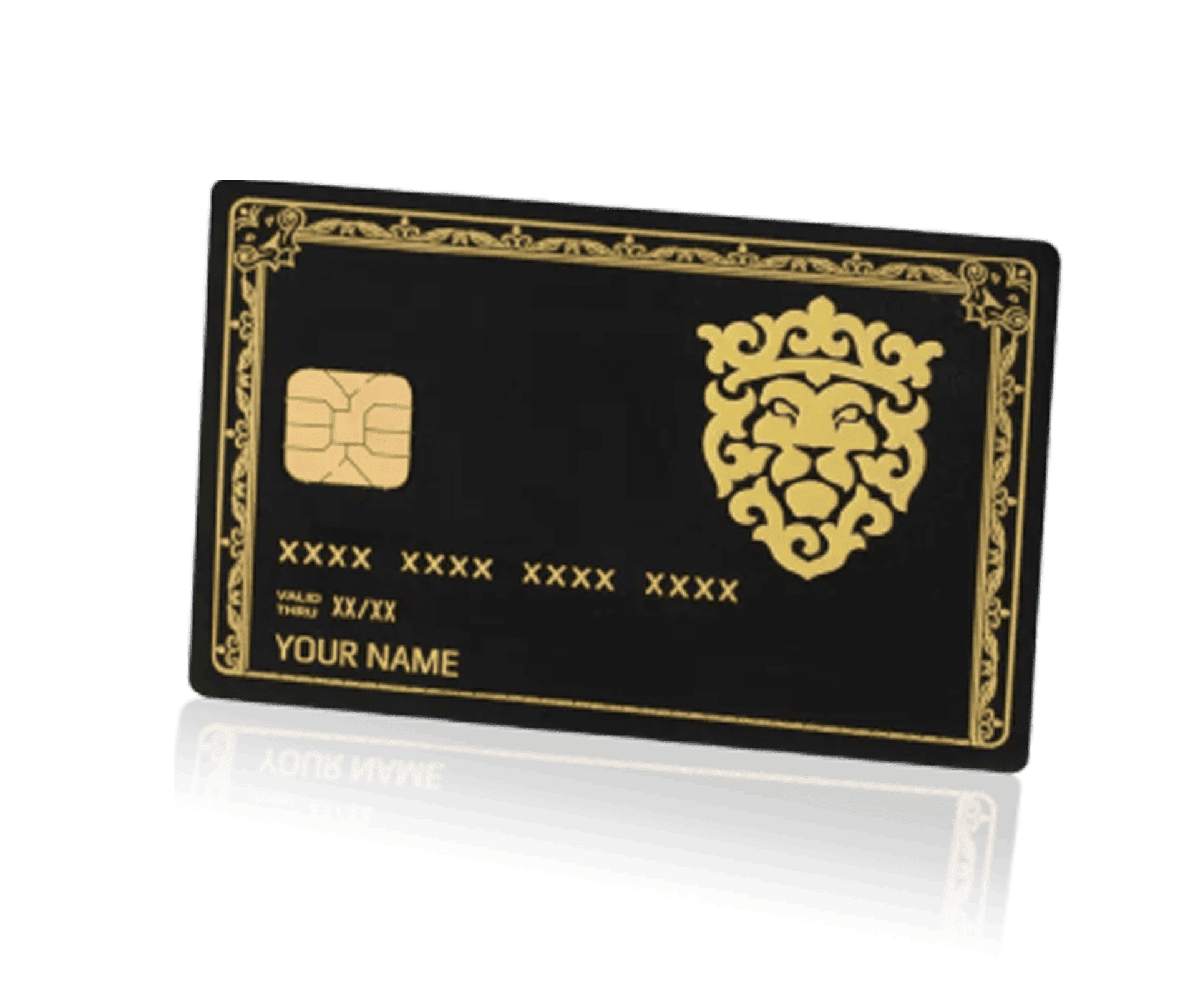 Lion Logo (Metallic Foil) - Lion Card