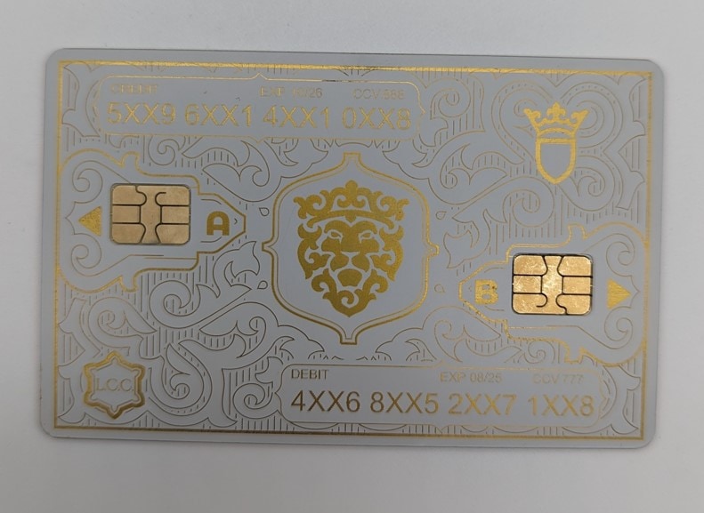 Video Sample of Cards | Convert Plastic Credit Card to Metal