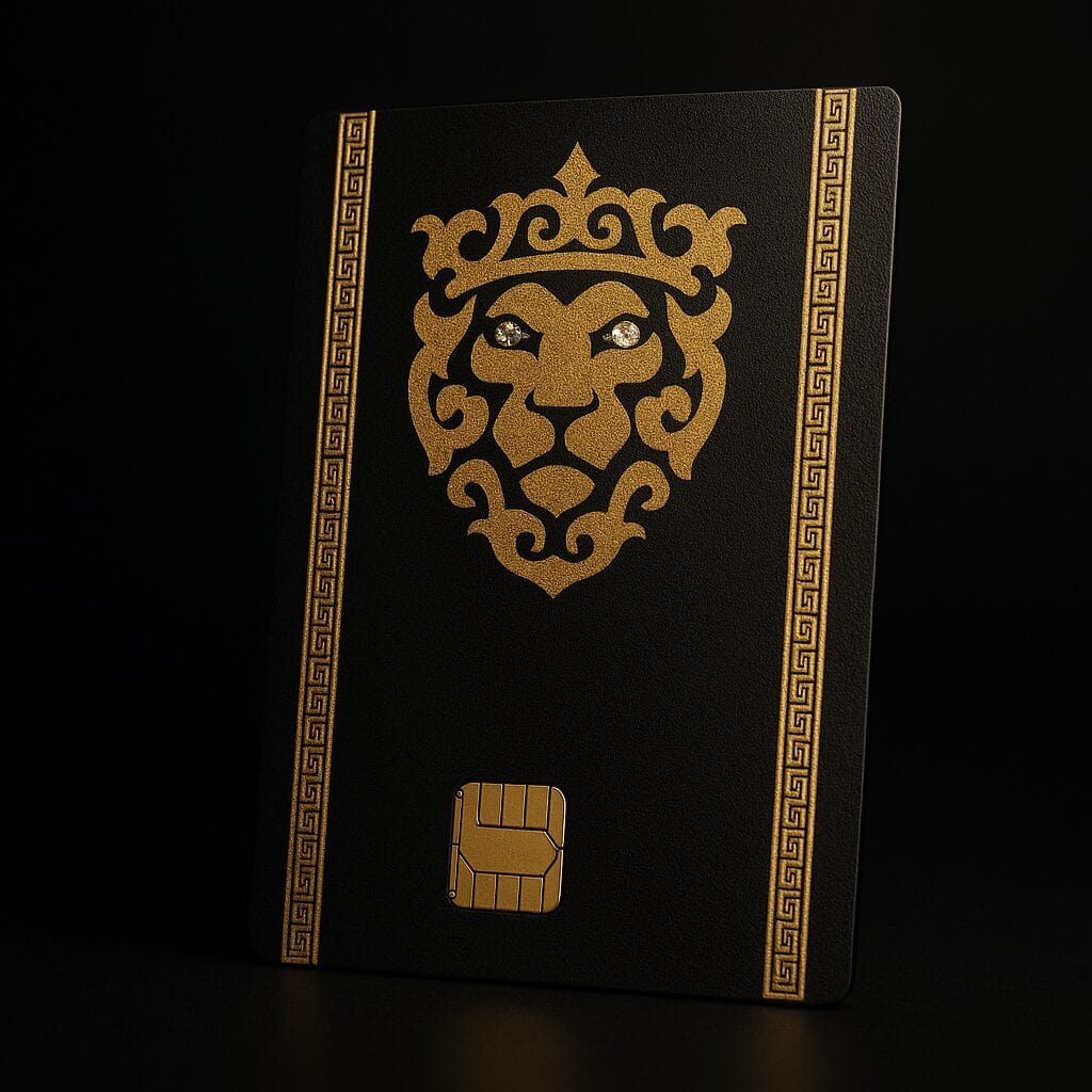 Durable Custom Metal Debit and Credit Cards | Lion Card - Become A Lion ...